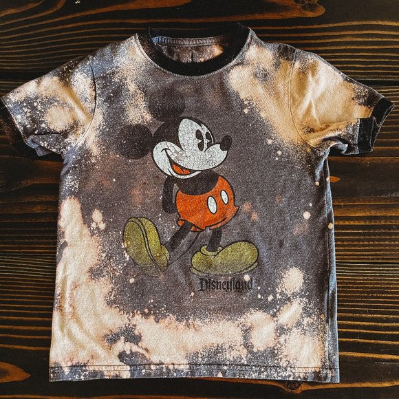 DISNEYPARKS | Shirts & Tops | Disneyparks Mickey Mouse Acidwashed Tshrt ...